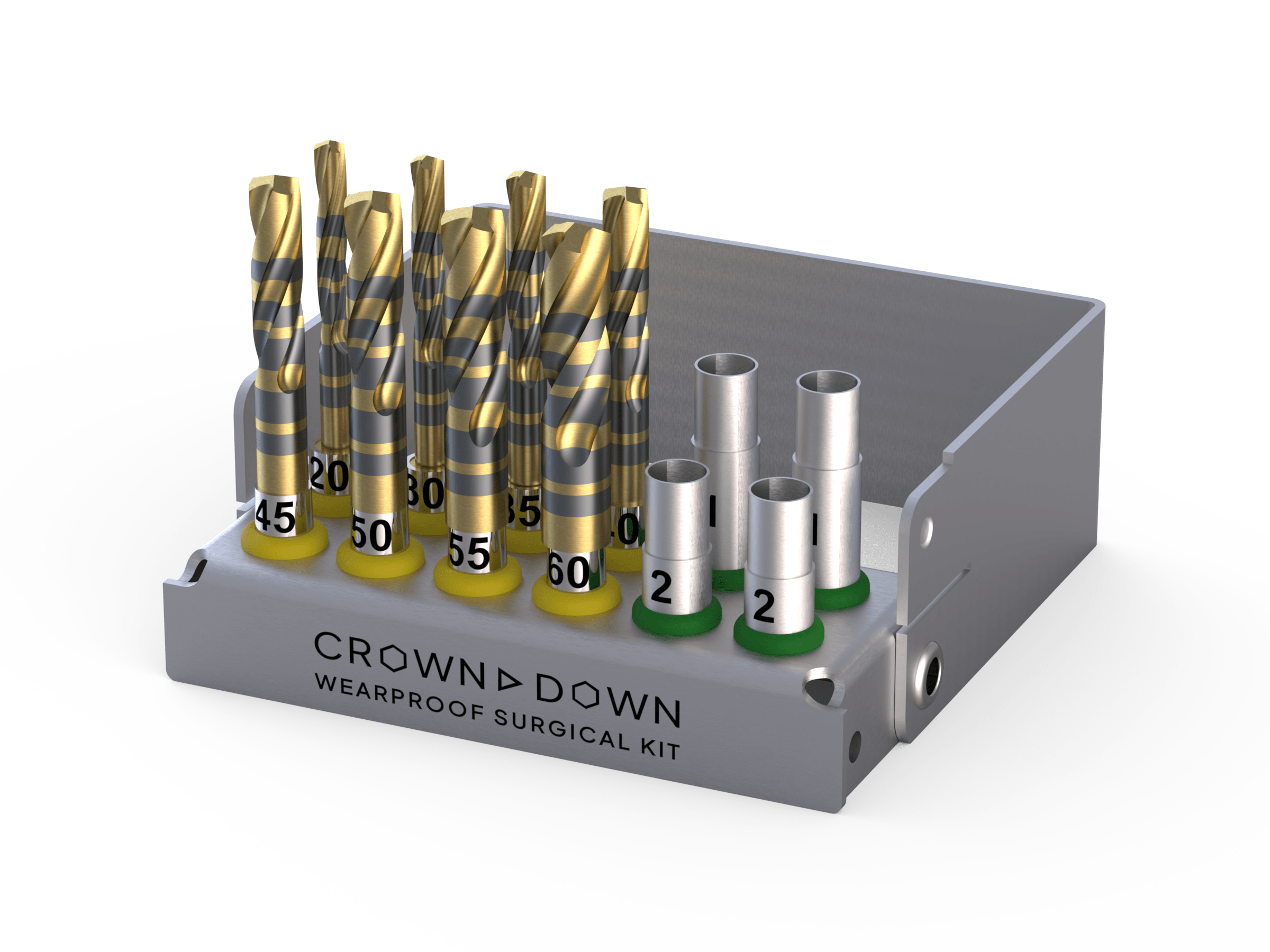 Crown Down Guided Surgical Kit for Dental Implants